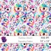 Seamless Digital Pattern Png Paper Mythical Colorful Unicorn Rainbow ...