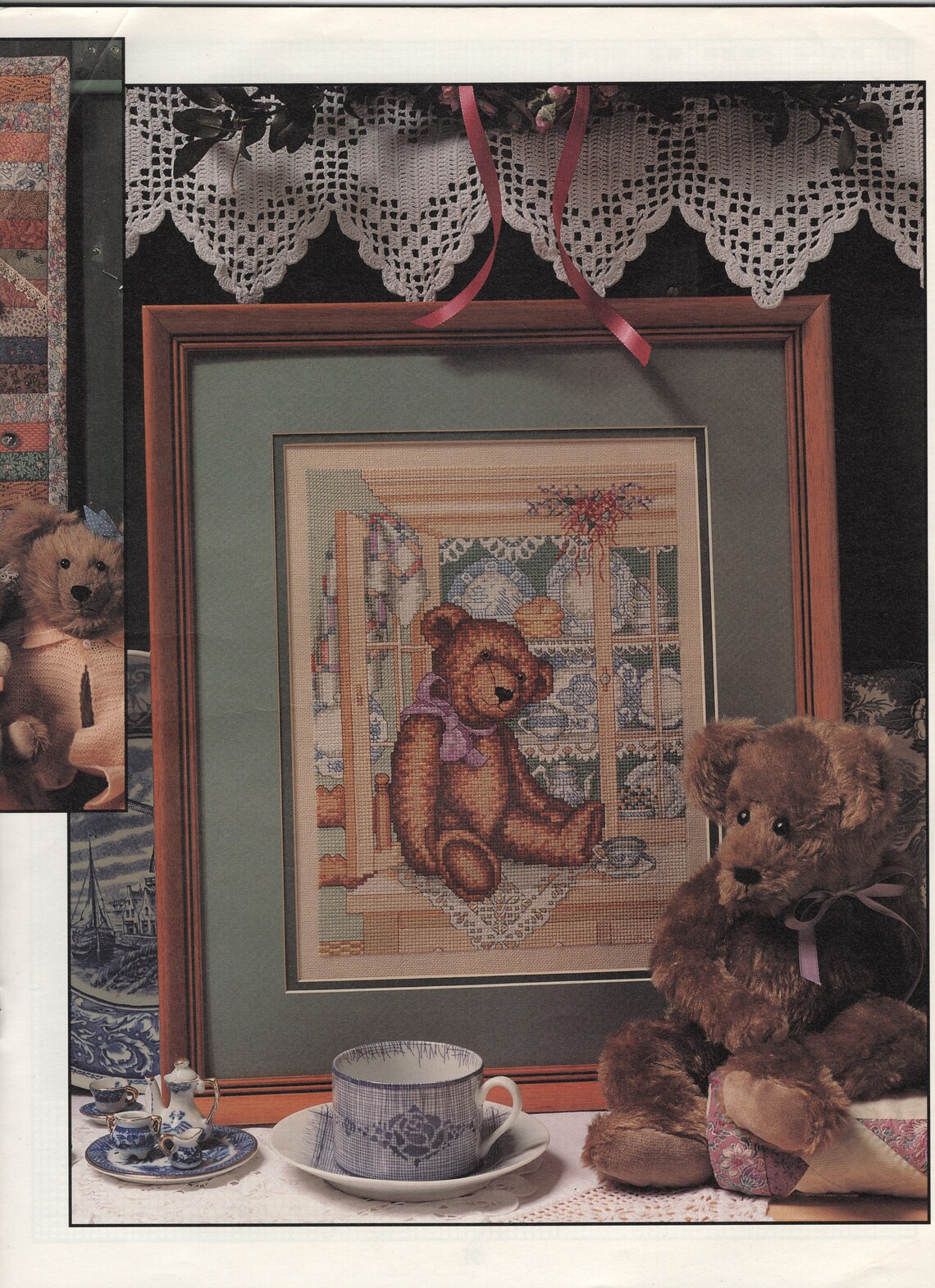 Treasured Teddies Cross Stitch Book - Etsy