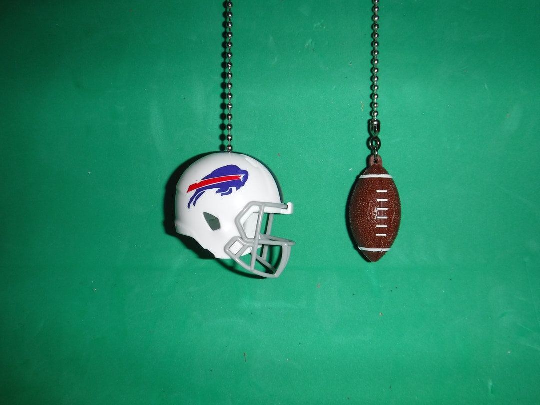 Buffalo Bills White Helmet and Football Ceiling Fan Pull Chain Set - Etsy
