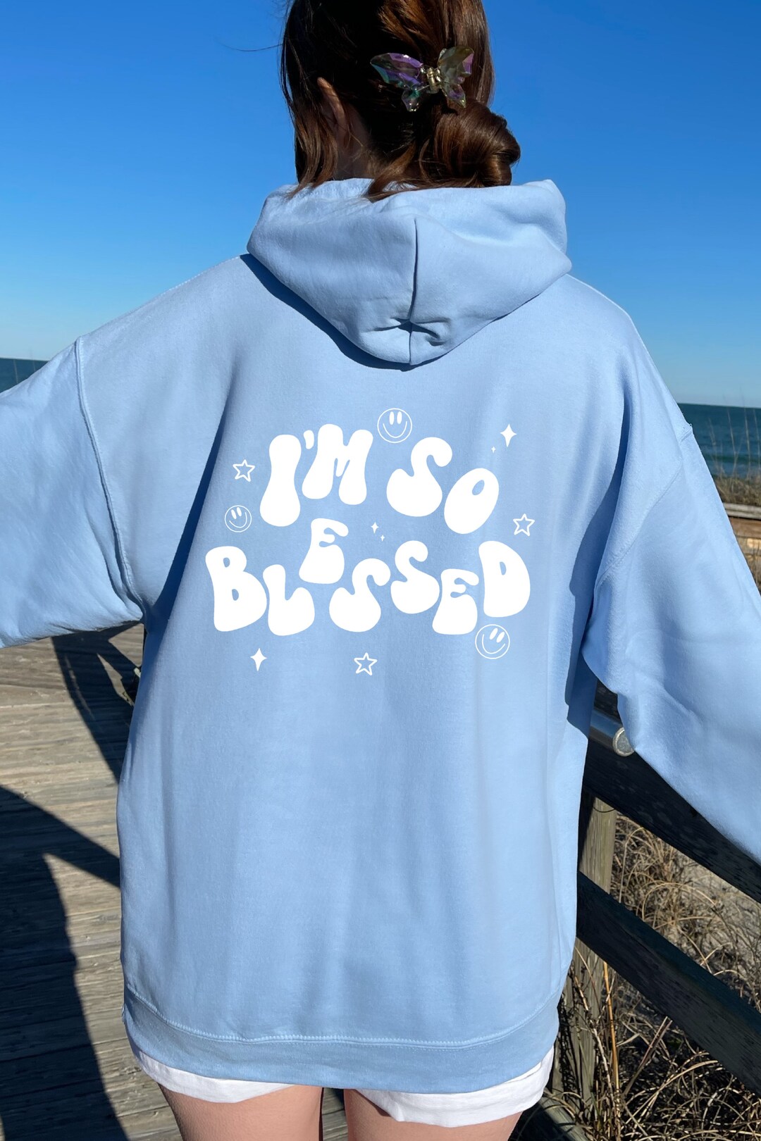 Blessed Svg, I Am Blessed Svg, Retro Drippy Svg, Retro Smiley Face Svg ...