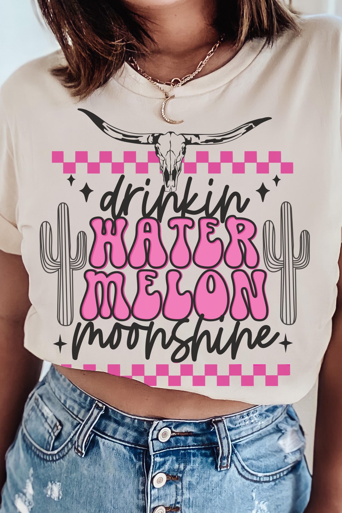 Drinkin Watermelon Western Shirt Design Cowgirl Png Trendy Western Png ...
