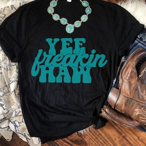 Yee Haw Png, Yee Freakin Haw Png, Western Sublimation Design, Western ...