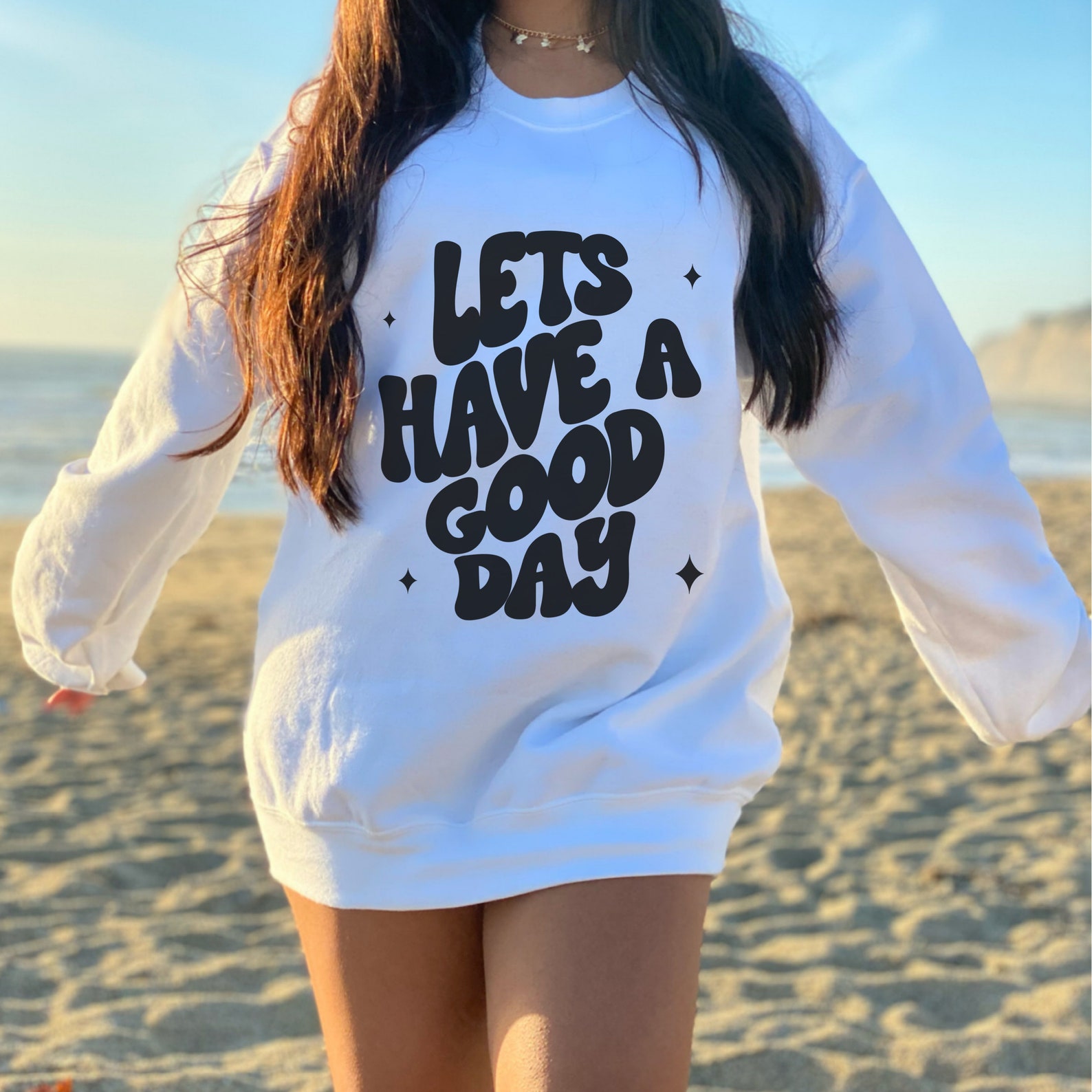 Lets Have a Good Day Svg Happy Svg Retro Svg Trendy Svg - Etsy