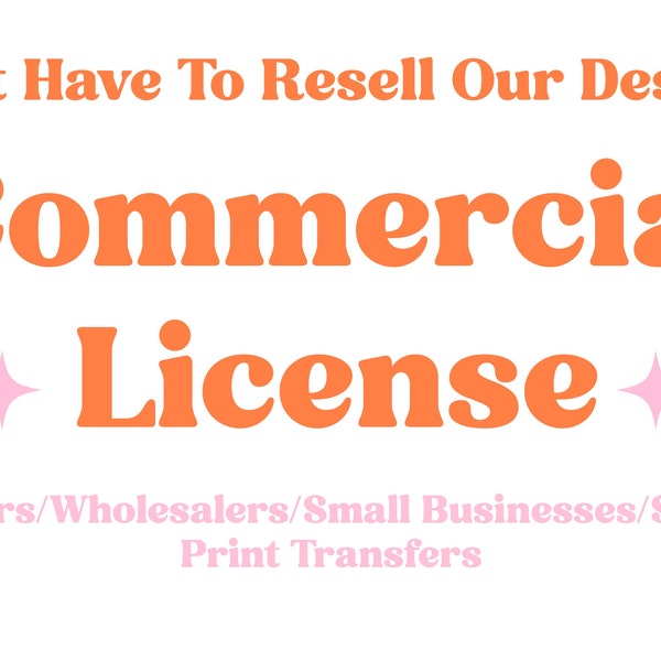 Screen Print Design License - Etsy