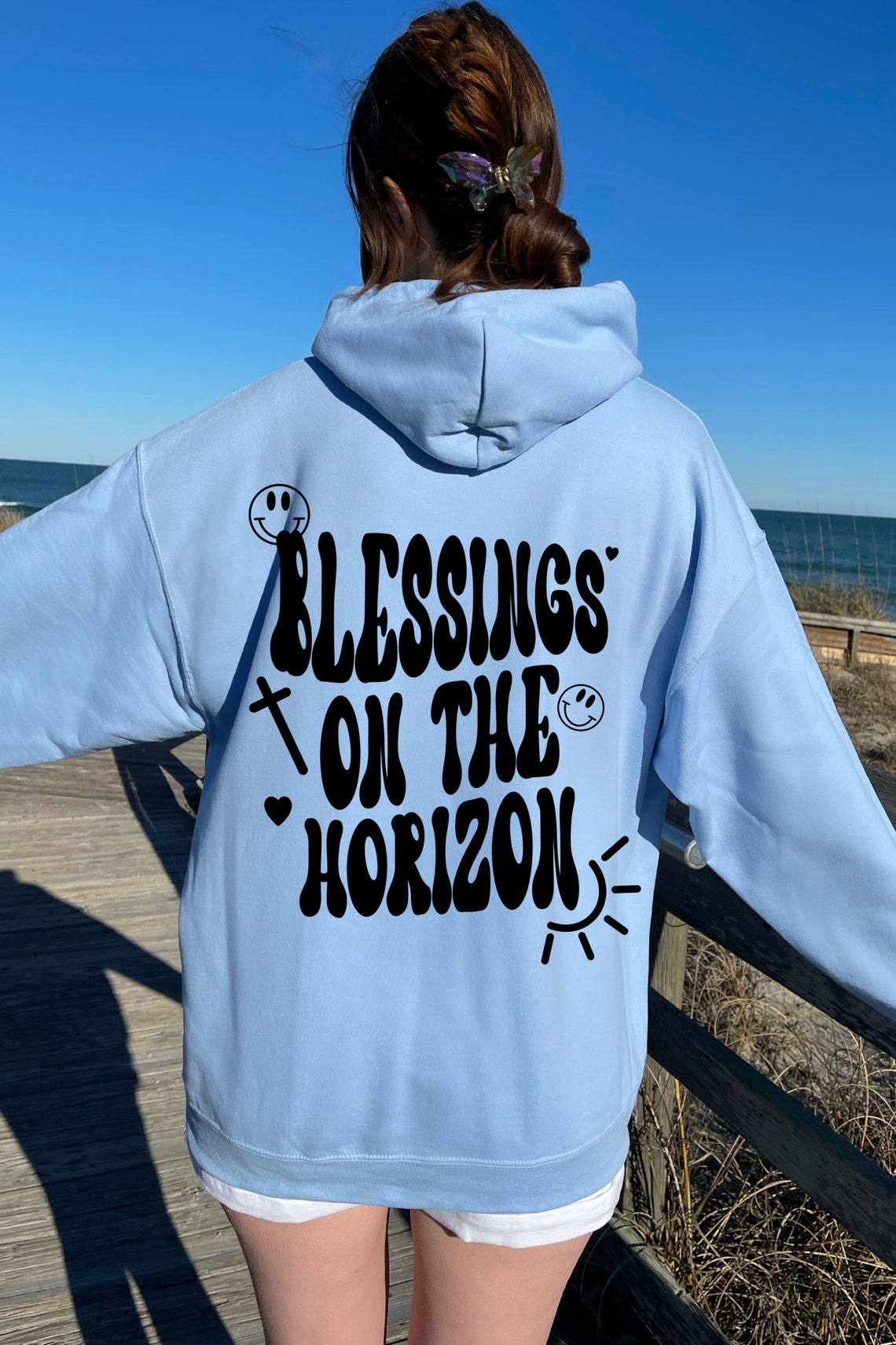 Blessings on the Horizon Svg Groovy Retro Svg Trendy Png - Etsy