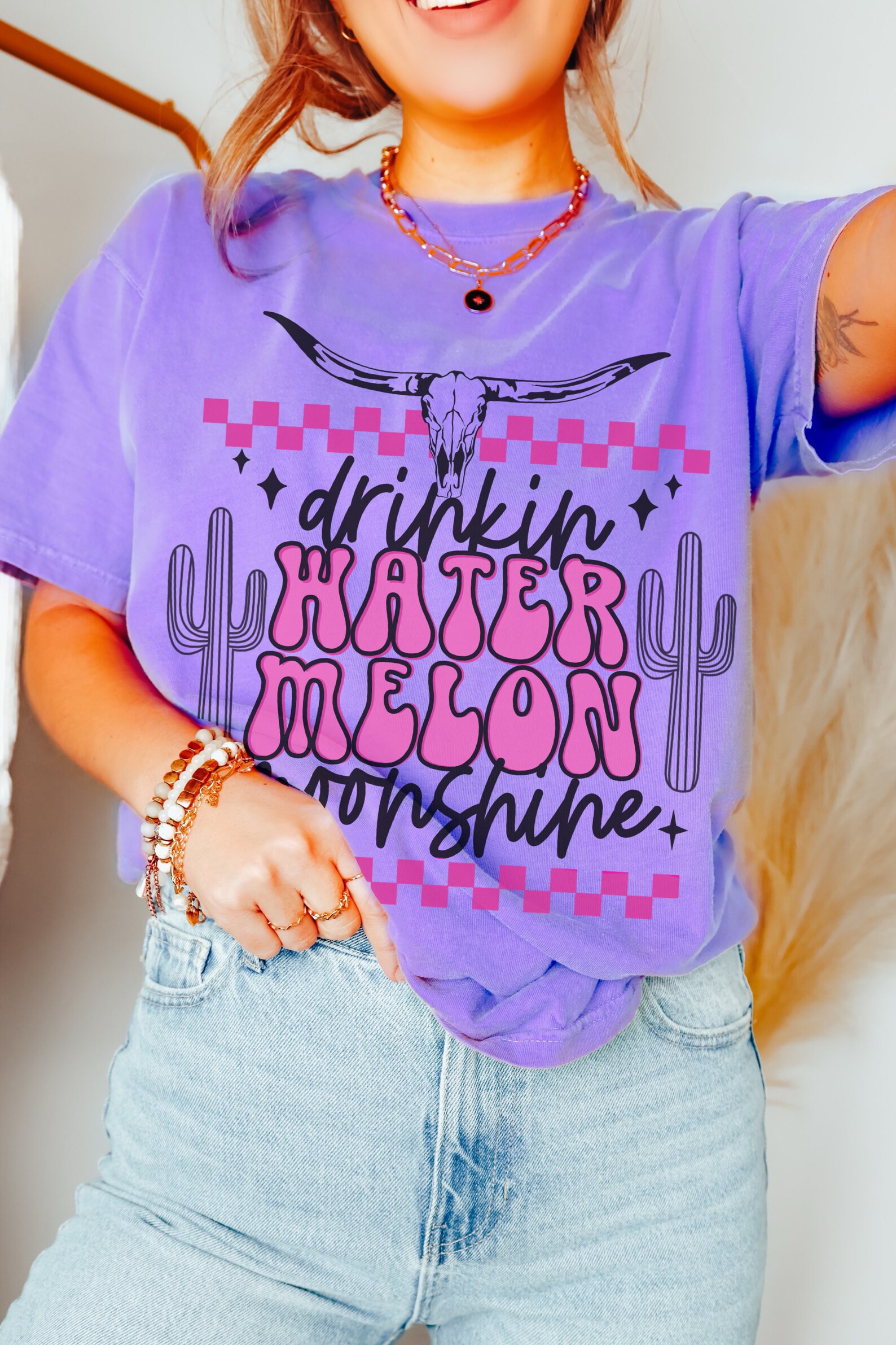 Drinkin Watermelon Western Shirt Design Cowgirl Png Trendy Western Png ...