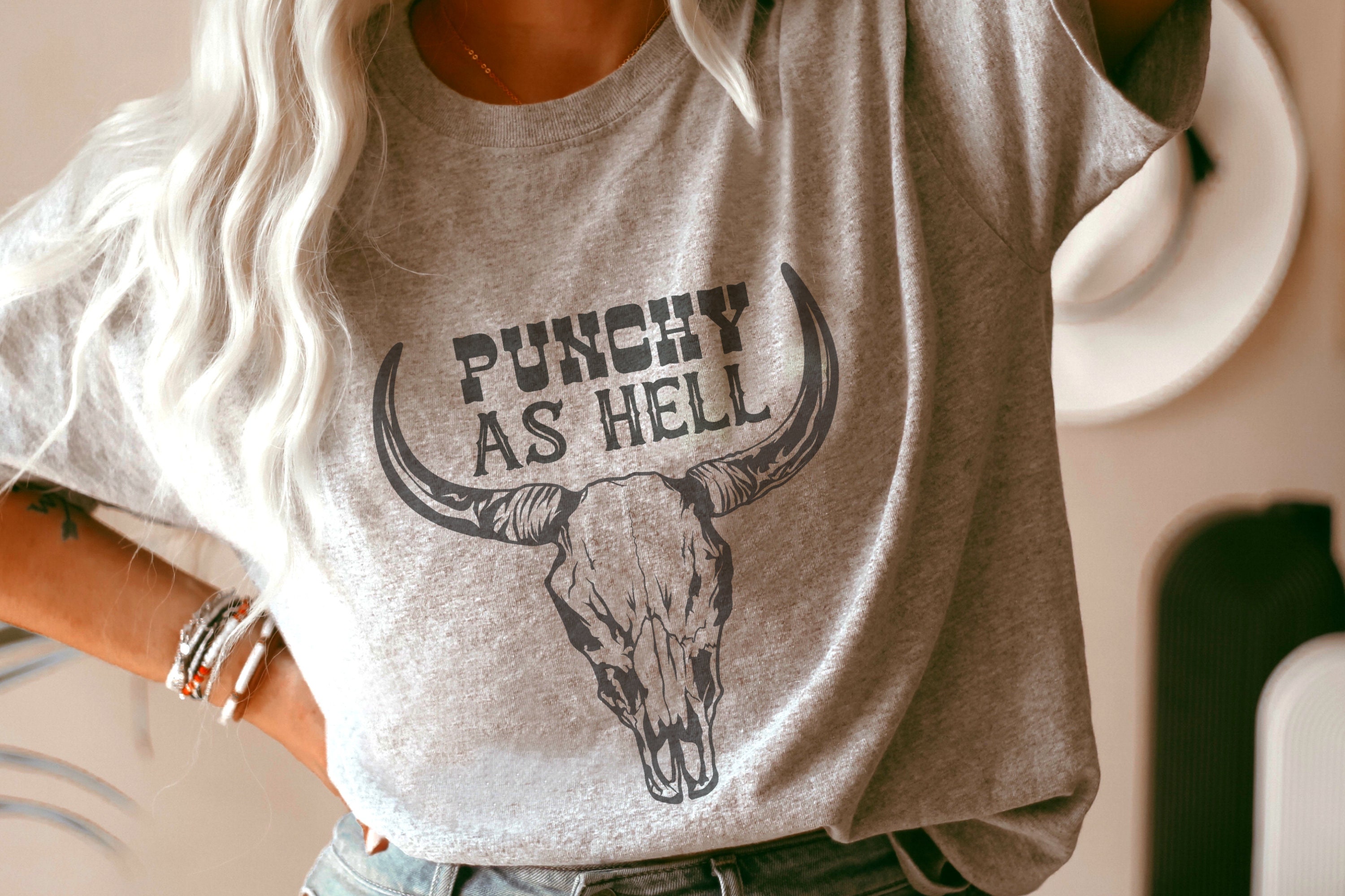 Punchy as Hell Png Yeehaw Png Sublimation Download Western - Etsy