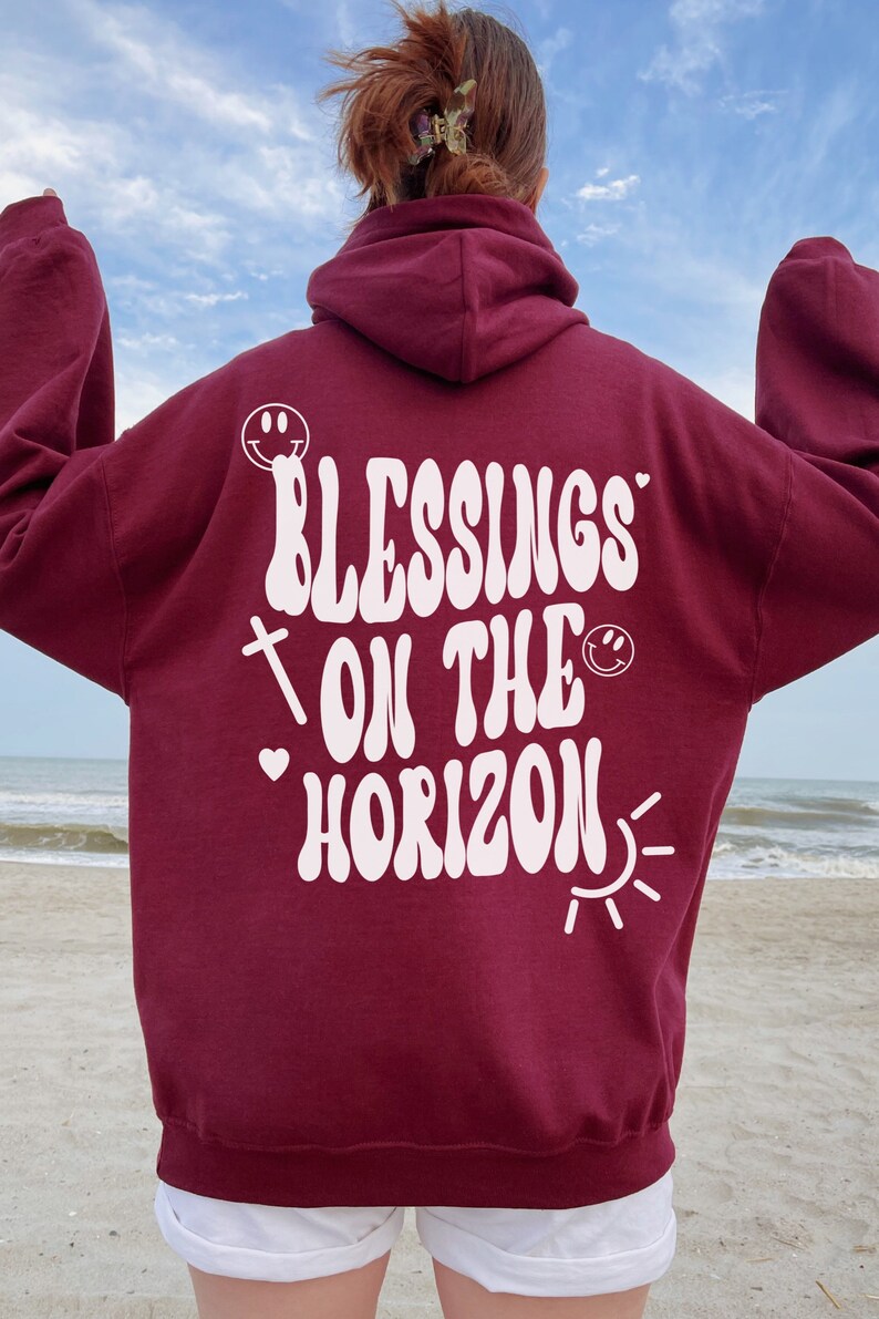 Blessings on the Horizon Svg Groovy Retro Svg Trendy Png - Etsy