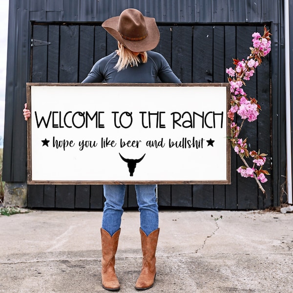 Western Wood Signs - Etsy