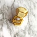 Luxury Velvet Hexagon Rig Box Double Engagement Wedding Ring - Etsy