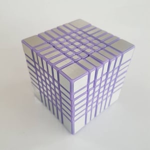 7x7 Bump Mirror Cube - Etsy