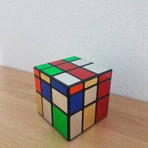 Horror Mirror Cube Two Solutions With Metallized Stickers - Etsy