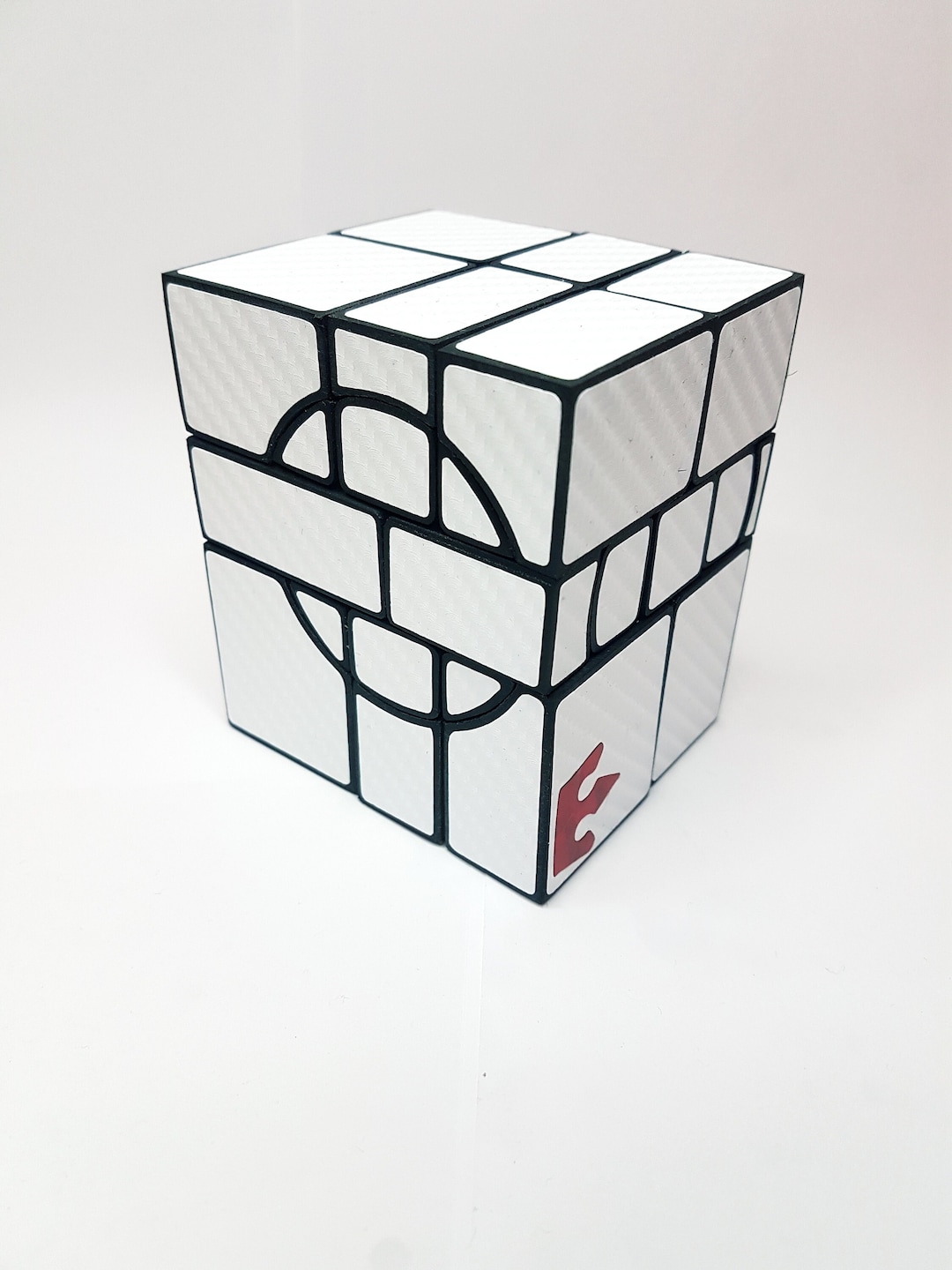 3x3x2 Bump Mirror Cuboid Crazy Displaced - Etsy