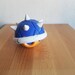 Koopa Shell Blue 2x2 Fanart - Etsy