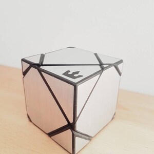 Bump Skewb Mirror Cube - Etsy