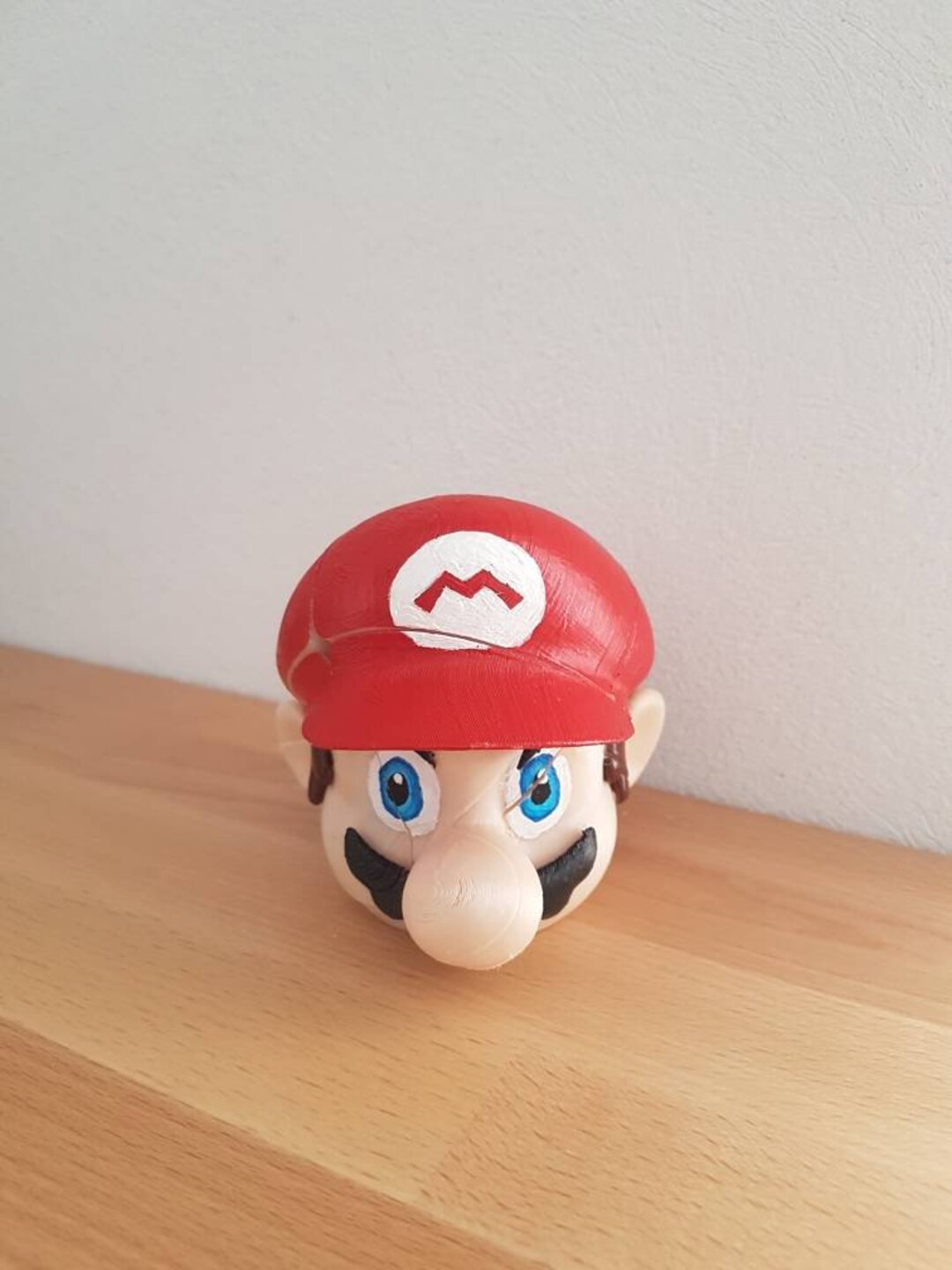 Mario Bro Head 2x2 Fanart - Etsy