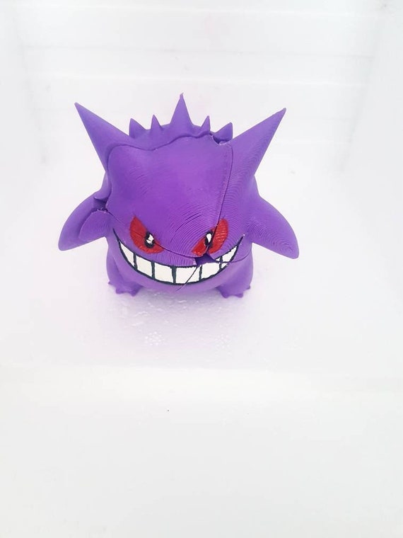 Gengar Pokemon 2x2 Fanart | Etsy
