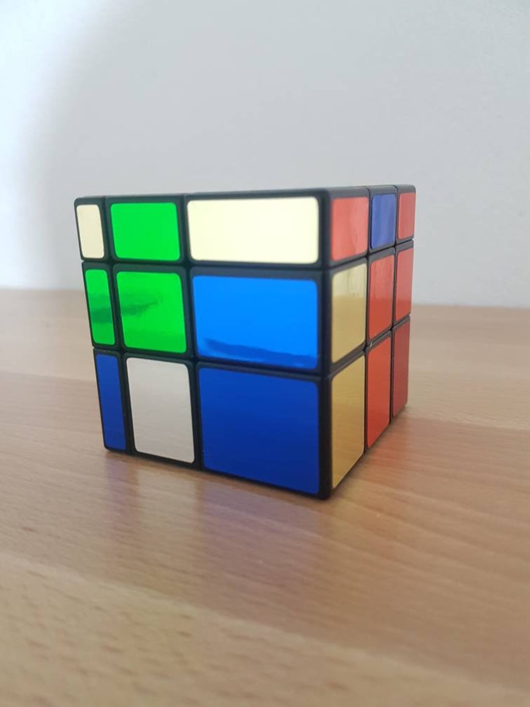 Horror Mirror Cube Two Solutions With Metallized Stickers - Etsy