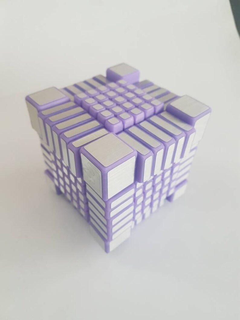 7x7 Bump Mirror Cube - Etsy