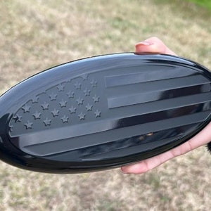 9'' or 7 Oval Emblem for Ford F150 F250 F350, Black American Flag ...