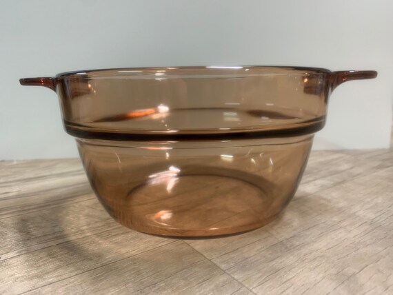 Vintage Corning Ware Amber Vision V-20-B Double Boiler Insert - Etsy