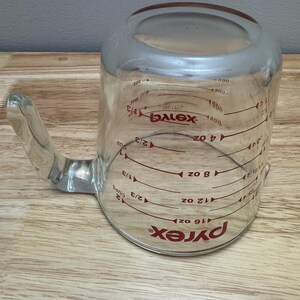Pyrex 2 Cups 1/2 Liter Glass Measuring Cup Made in USA - Etsy