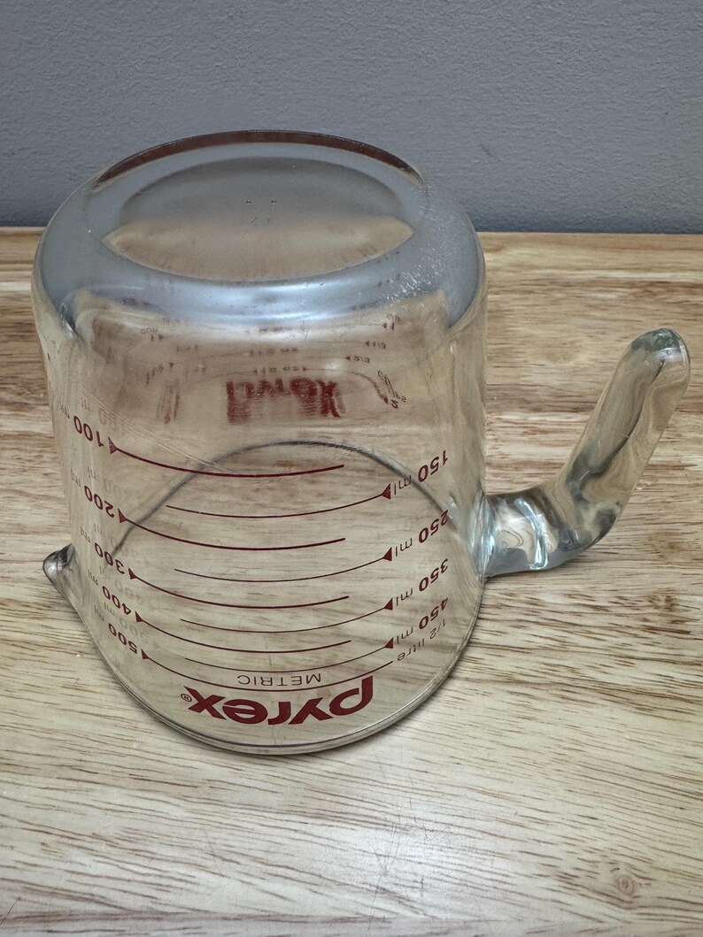Pyrex 2 Cups 1/2 Liter Glass Measuring Cup Made in USA - Etsy