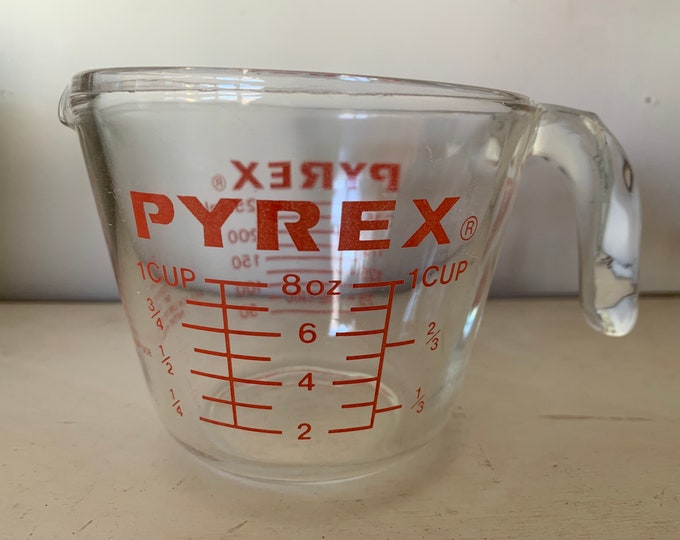 Vintage PYREX 1 Cup Measuring Cup Made in USA - Etsy