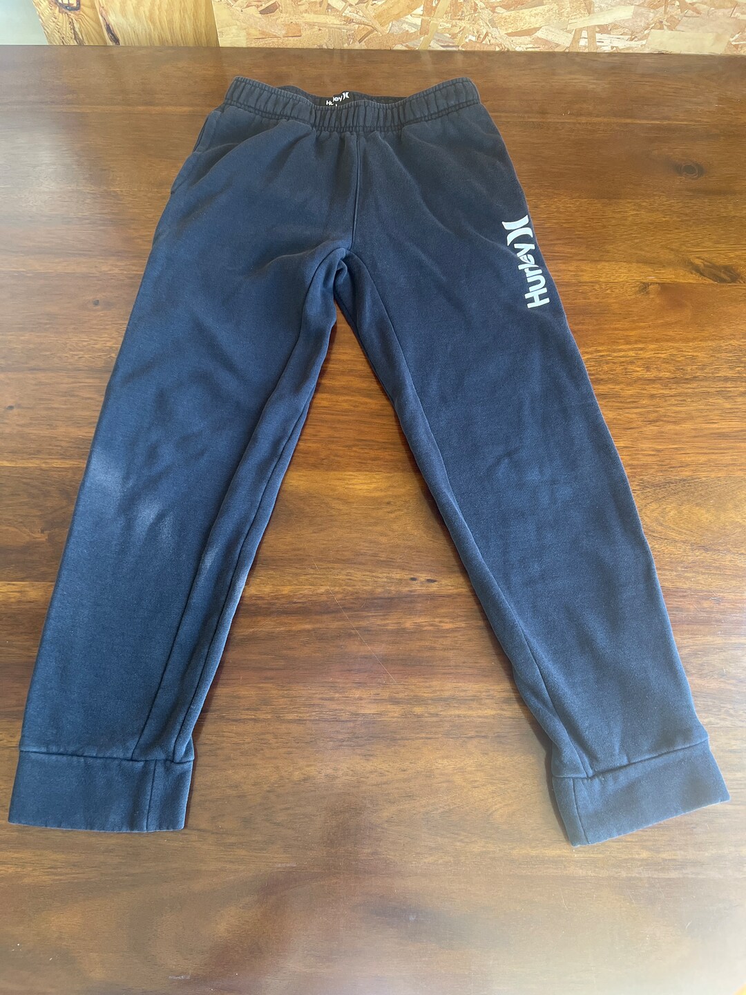 Youth Large Black Hurley Sweatpants - Etsy