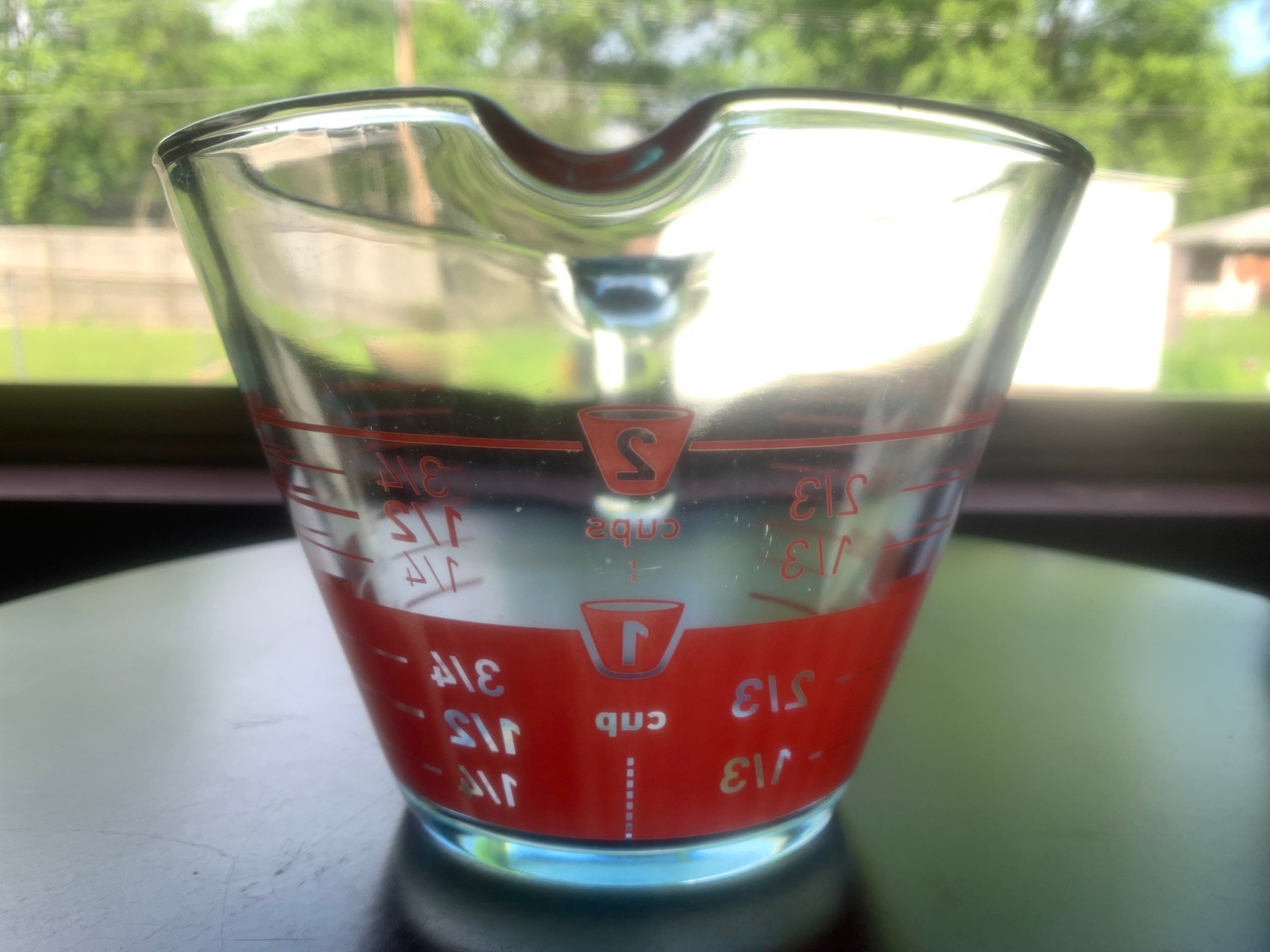 Pyrex 2 Cups Glass Measuring Cup Made in USA - Etsy