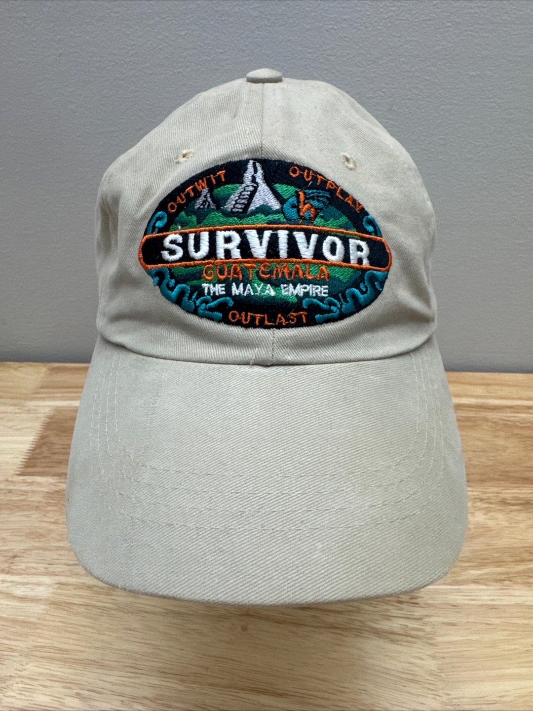 2005 CBS Survivor Guatemala the Maya Empire Embroidered Adjustable Dad ...