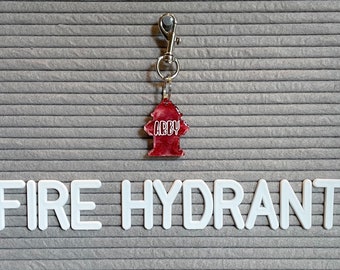 Fire Hydrant Tag - Etsy