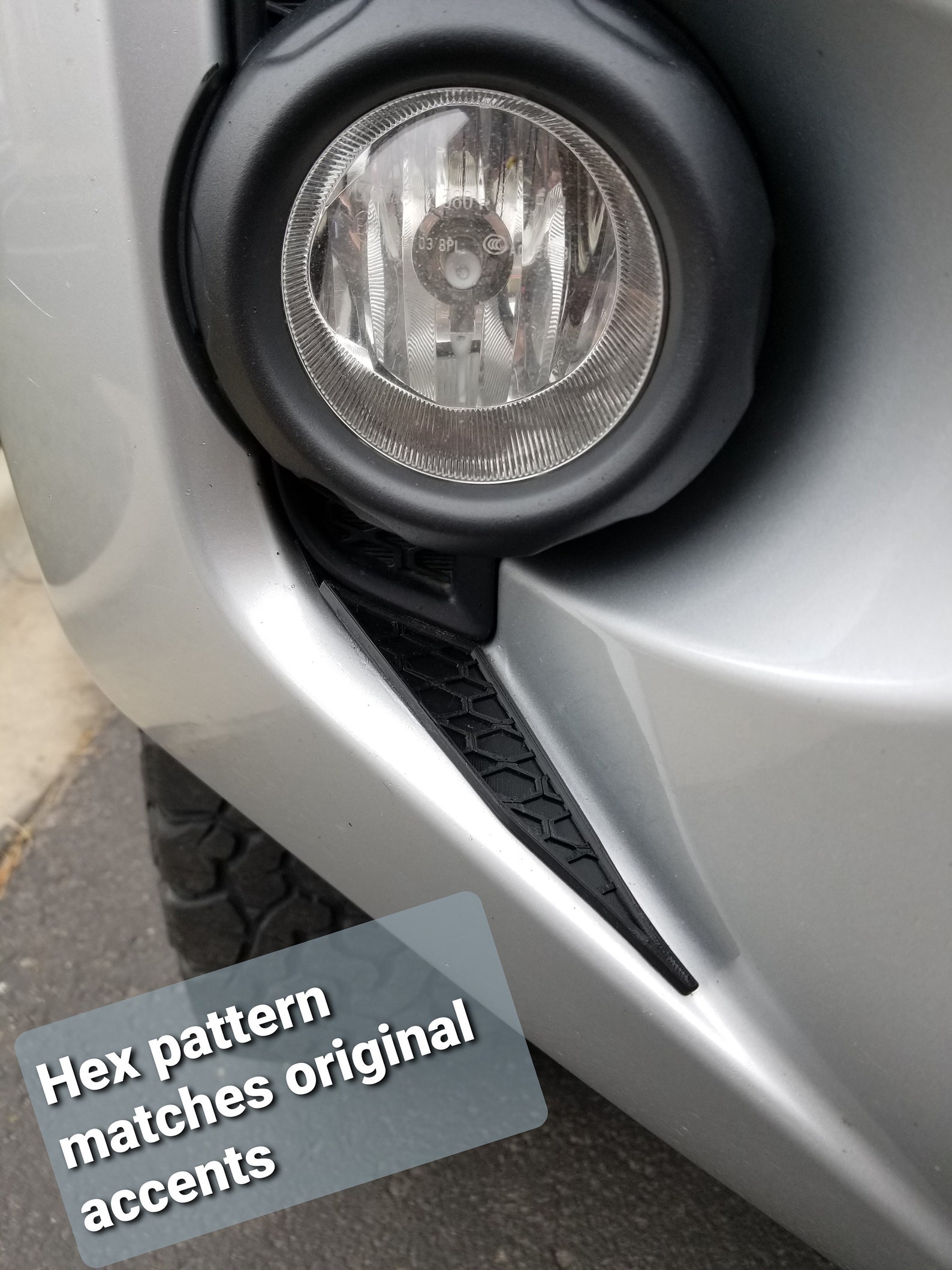 4runner Fangs 3D Printed With Honeycomb Pattern Made to Fit - Etsy