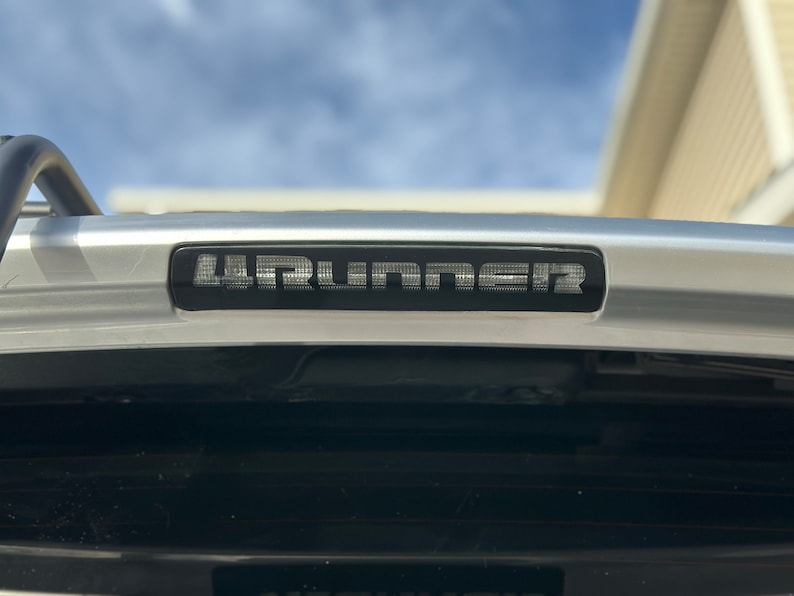 4runner Brake Light Decal // Customizable Third Brake Light - Etsy