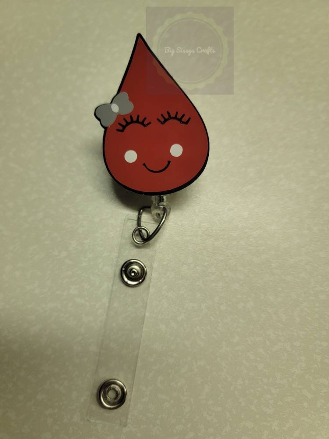 Blood Droplet. Phlebotomist. Badge. - Etsy