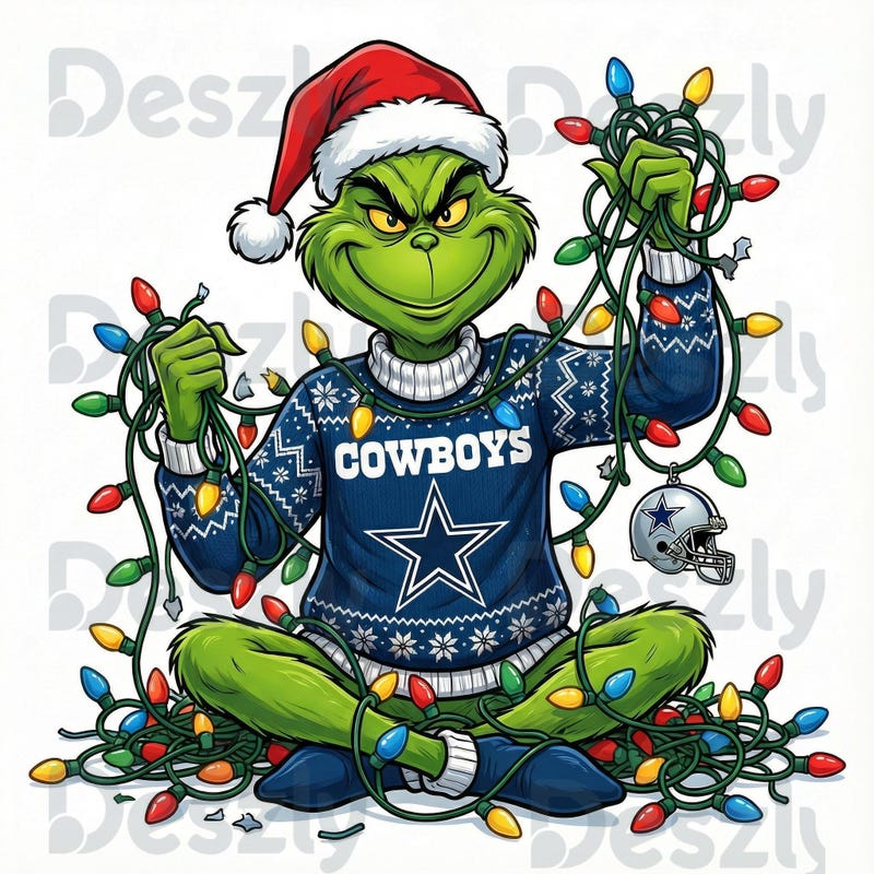 Cowboy Grinch Christmas - Etsy