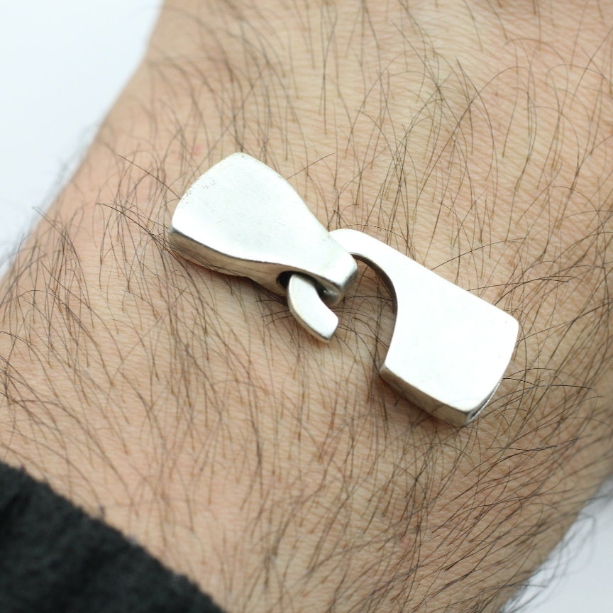 5 Clasps for Bracelet Sterling Silver Plated Hook Bracelet | Etsy