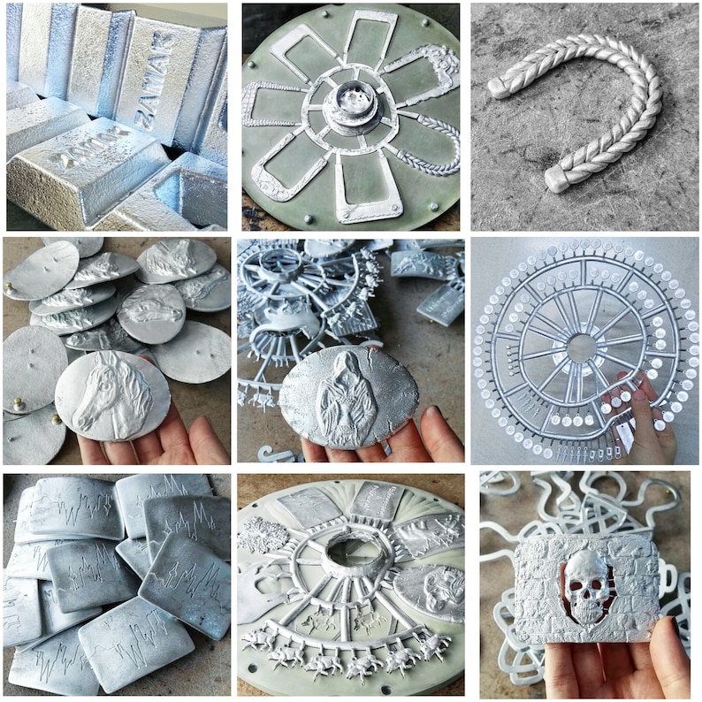 Pear Shape Circle Pendant 24k Gold Plated Circle Necklace | Etsy