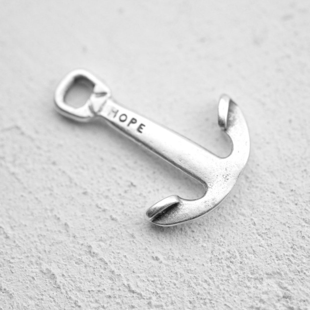 10 Anchor Bracelet Clasp, Rustic Anchor Bracelet Clasp, Metal Jewelry ...