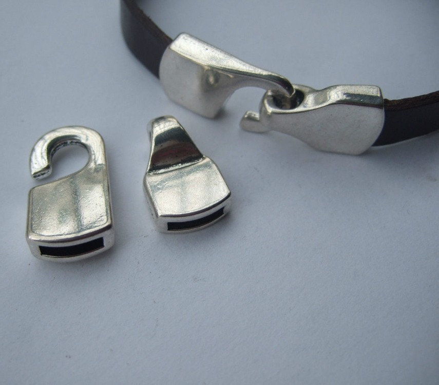 5 Clasps for Bracelet Sterling Silver Plated Hook Bracelet | Etsy