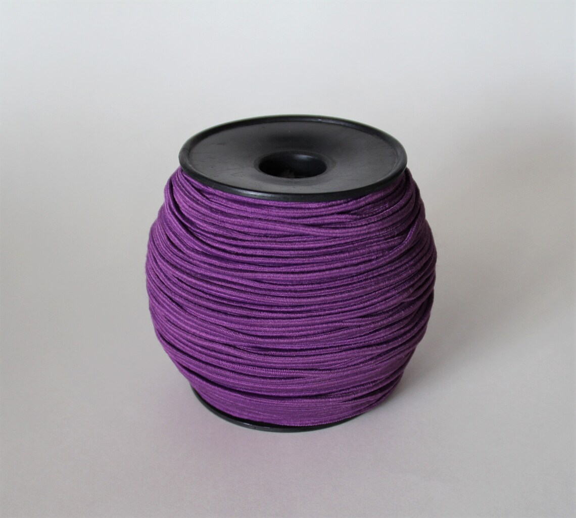 Round Elastic Face Masks Round Elastic Cord Thin Elastic | Etsy