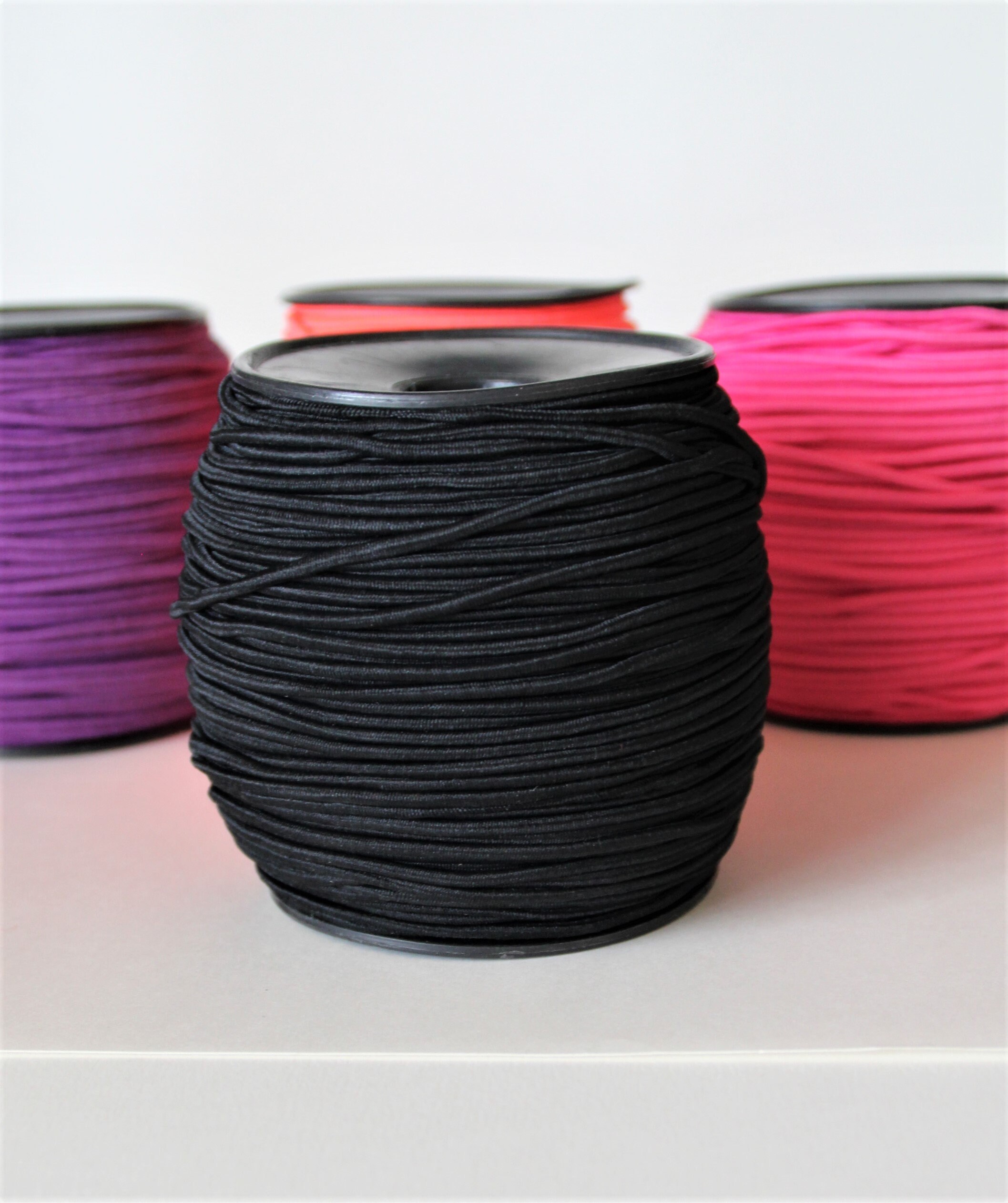 Round Elastic Face Masks Round Elastic Cord Thin Elastic | Etsy