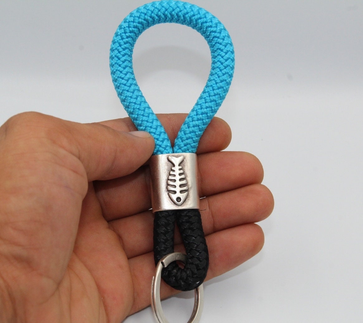 Fish Bone Keychain Findings, Slider Beads, Round Leathers, Flat Leather ...