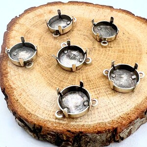 10 Rustic Stone Cups, Elegant Small Silver Cups, Minimalist Jewelry ...
