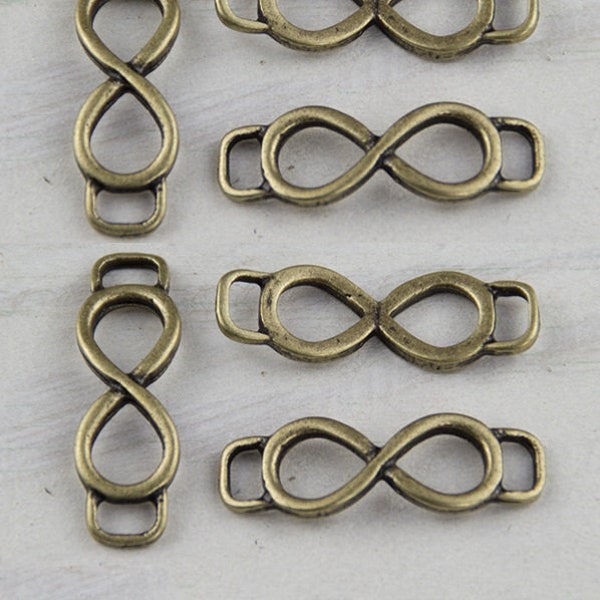 Bronze Infinity - Etsy