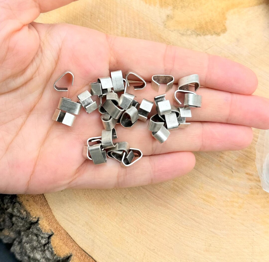 Metal Crimp, Fold Over Crimp, Cord Crimp, Crimp Fastener, Crimp Beads ...