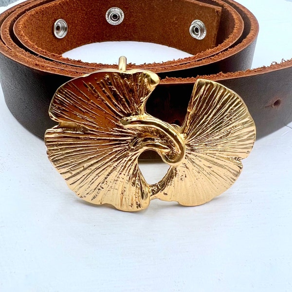 Leaf Belt Buckle - Etsy