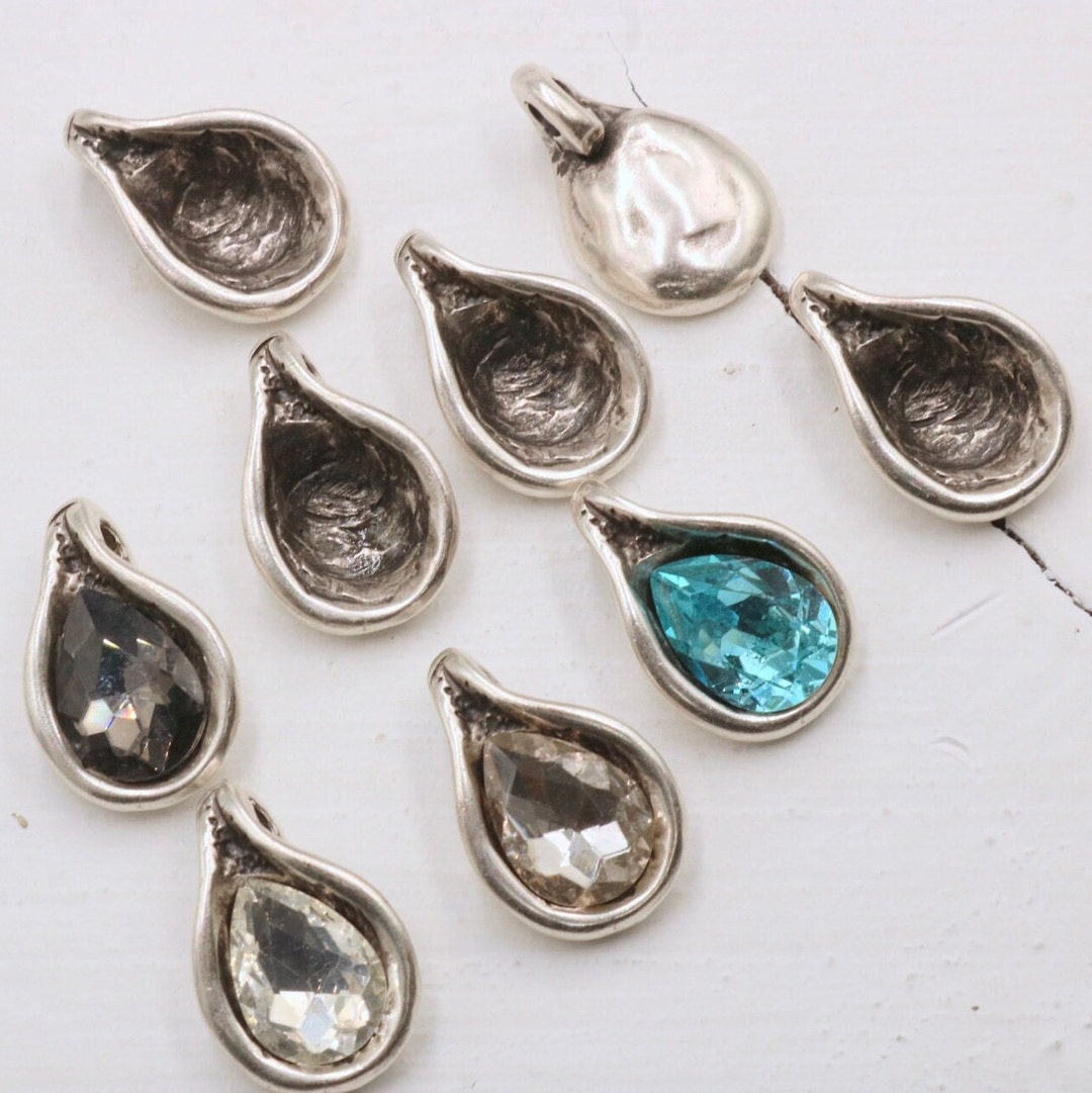 Bezel Tray Blanks Pendant, Drop Blank Bezel, Teardrop Bezel Cup ...