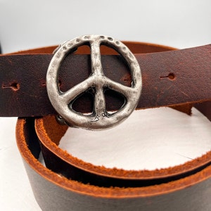 1 Pcs Peace Symbol Belt Buckle, Belt Buckle Unisex, Gothic Belt Buckle ...