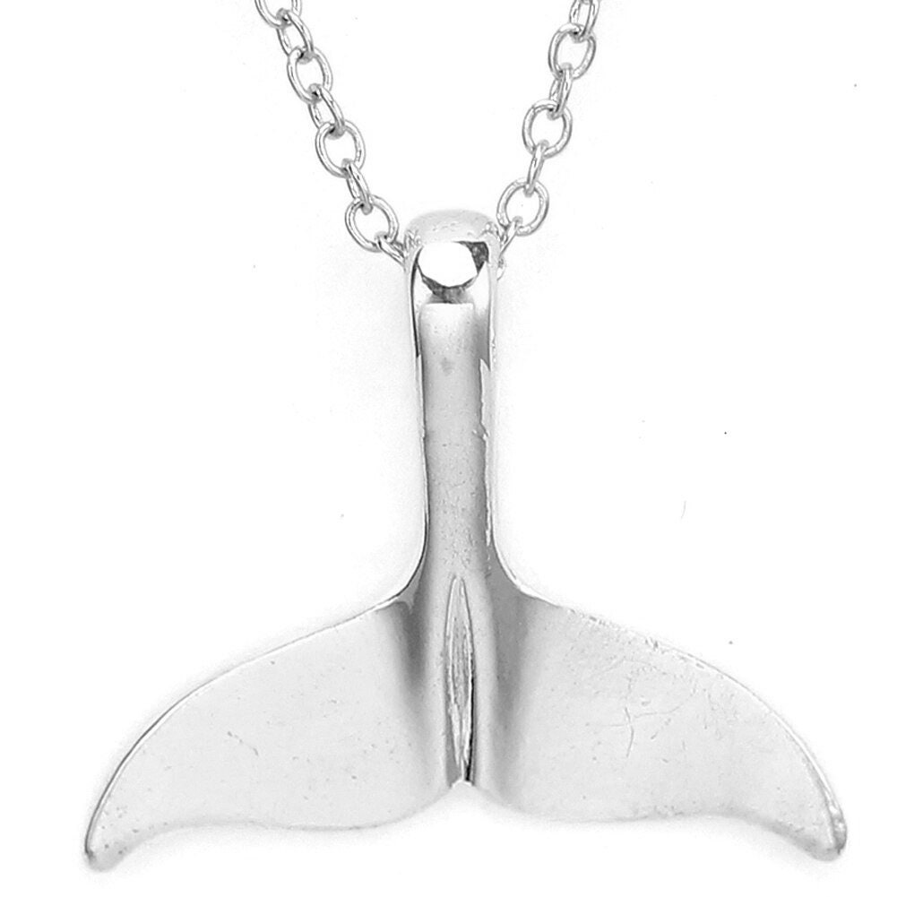 Bulk 10 Whale Tail Pendants Sterling Silver Plated Bracelet - Etsy